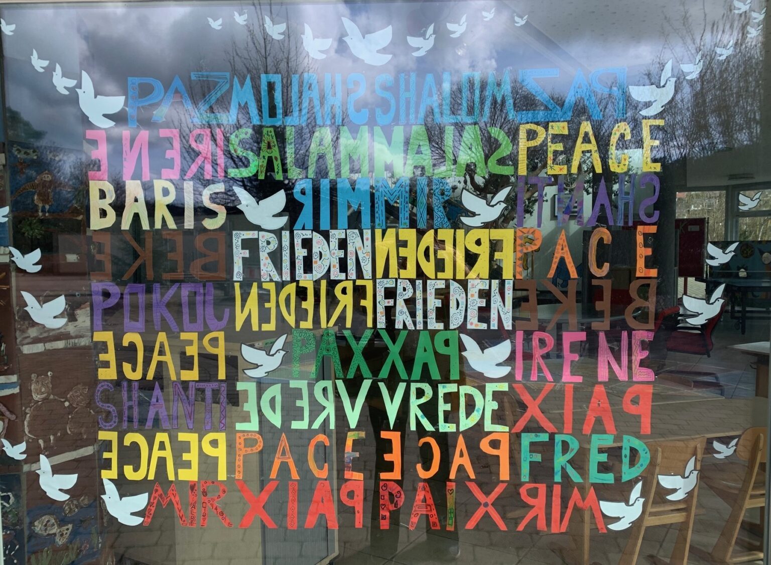 Unser neues Friedensfenster – Schallenbergschule
